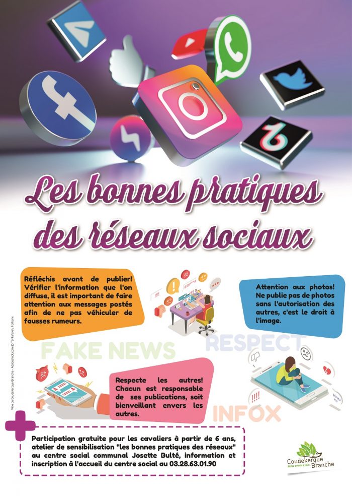 Les bonnes pratiques sur les réseaux sociaux avec le centre communal ...