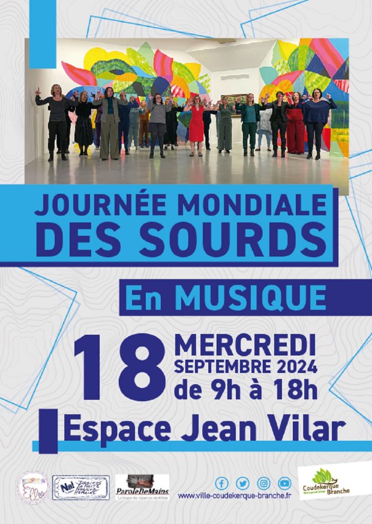 Journée mondiale des sourds 2024 - Ville de Coudekerque-Branche