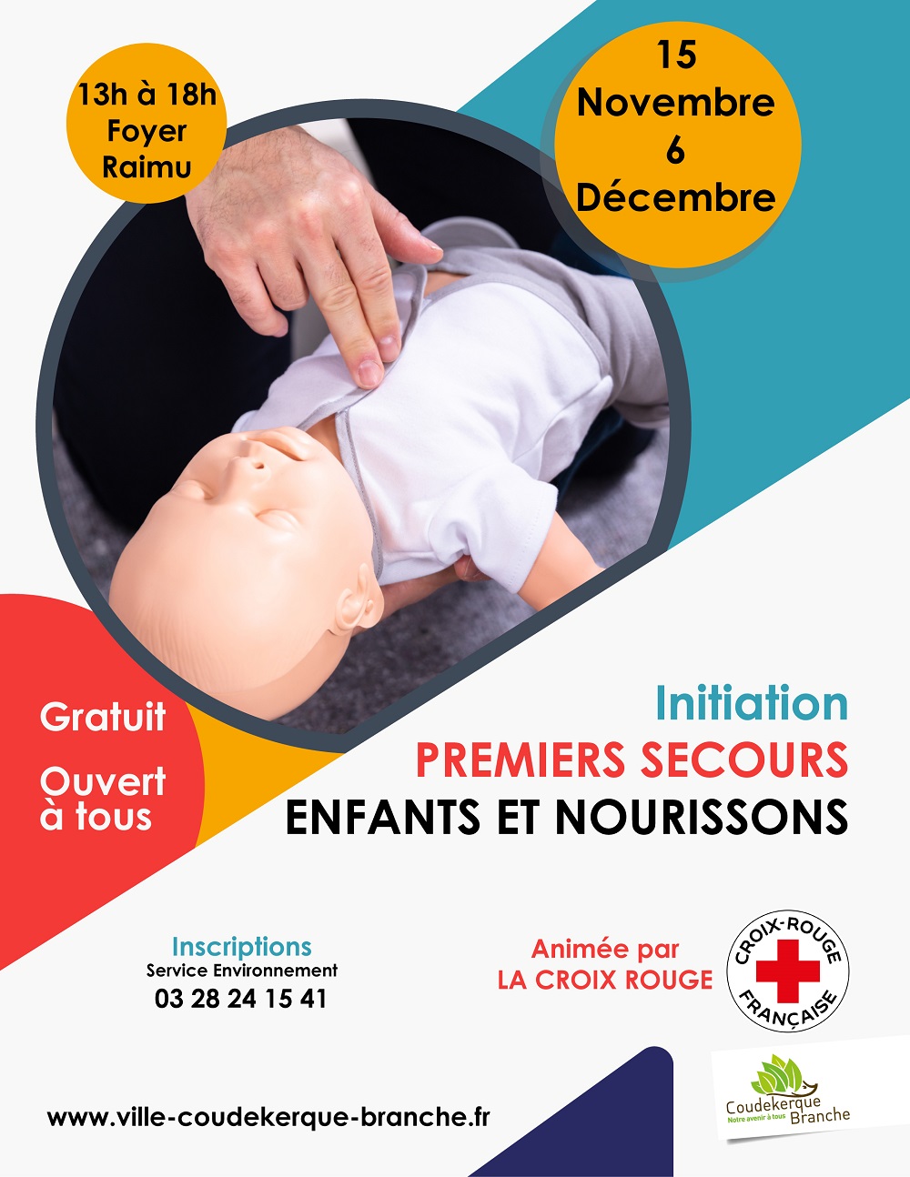 Initiation aux premiers secours enfants et nourrissons - Ville de ...