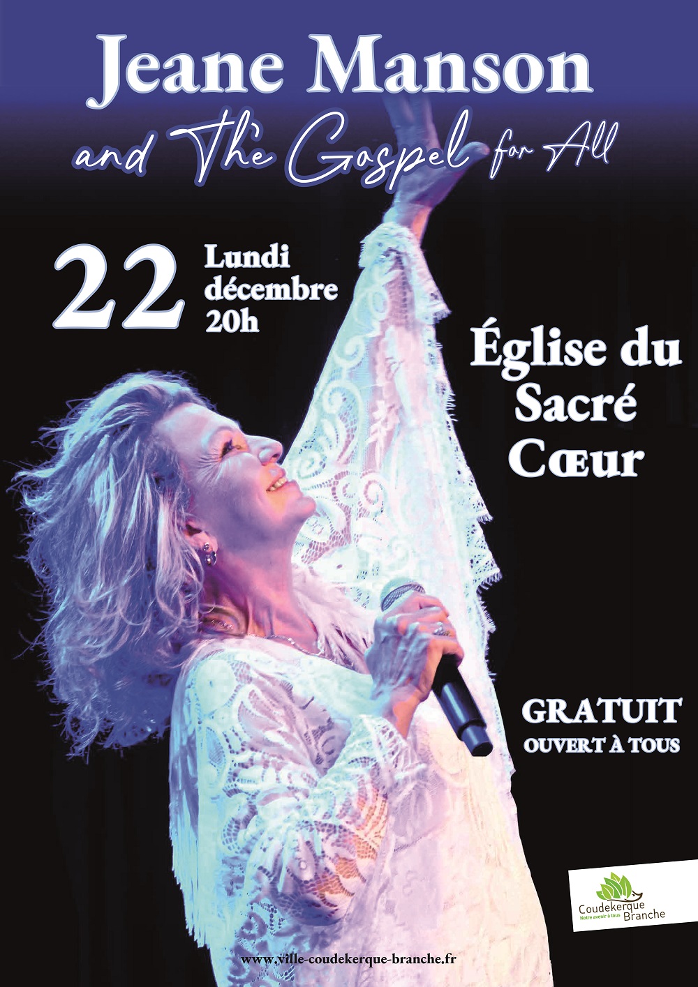 Jeane Manson à Coudekerque-Branche - Ville de Coudekerque-Branche